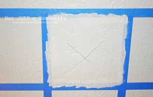 Checkered Ceiling Tutorial - Stacy Risenmay