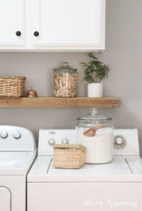 Neutral Laundry Room Makeover - Stacy Risenmay
