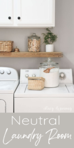 Neutral Laundry Room Makeover - Stacy Risenmay
